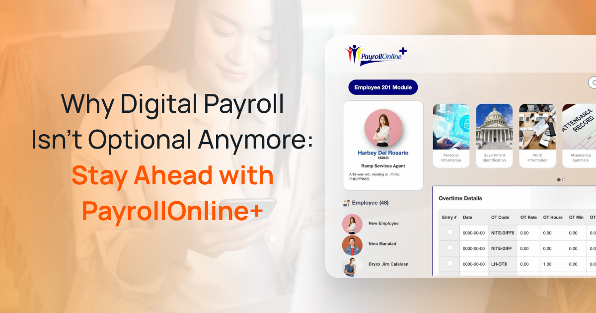Why Digital Payroll Isn’t Optional Anymore: Stay Ahead with PayrollOnline+